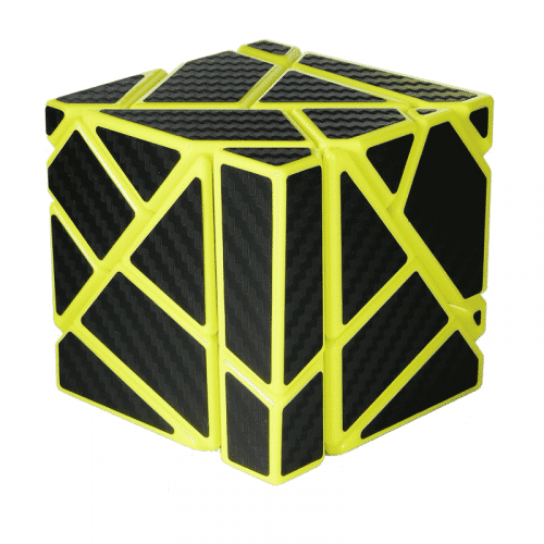 Ghost Cube 3x3 Jaune Noir