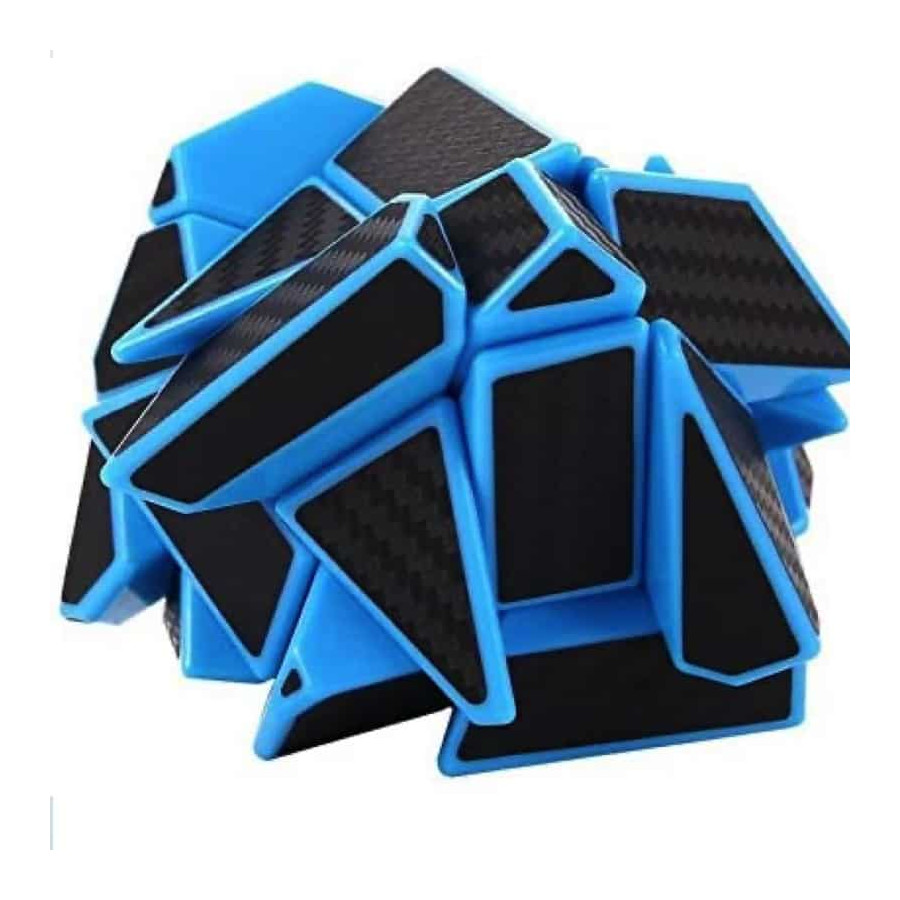 Ghost Cube 3x3 Bleu Noir Carbone