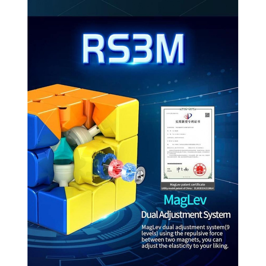 MoYu RS3M 2021 MagLev Upgrade