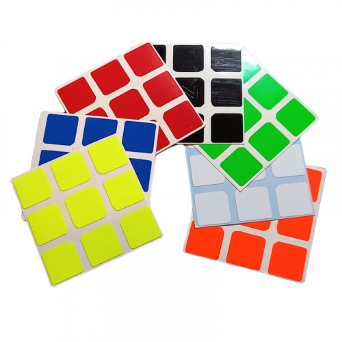 Stickers cubes 3x3 57mm