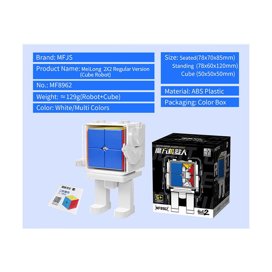 MoYu Robot + cube 2x2
