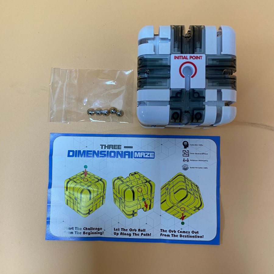 Steel Ball Rolling 3D Labyrinthe 3x3 Cube