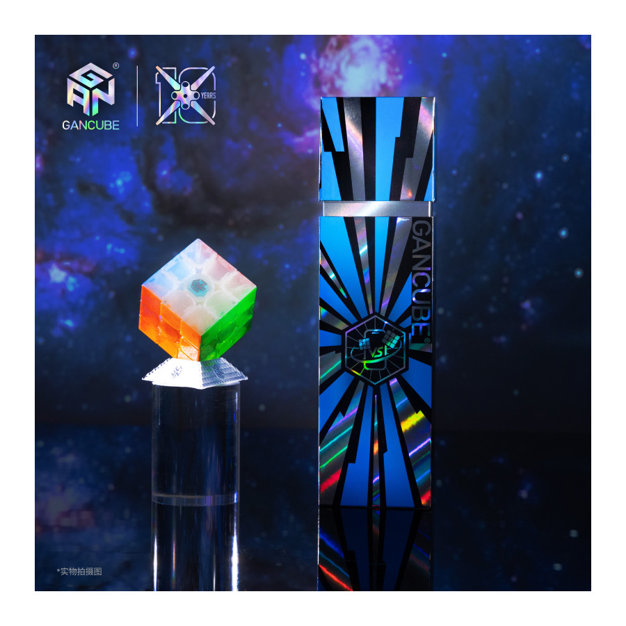 Gan 15 MagLev 3x3 UV coffret Anniversaire 10 ans