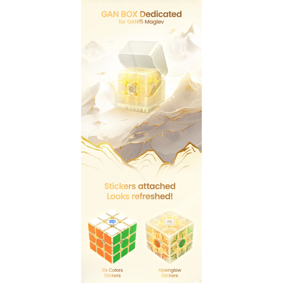 Gan 15 MagLev UV Zenith 3x3 (Limited Edition)