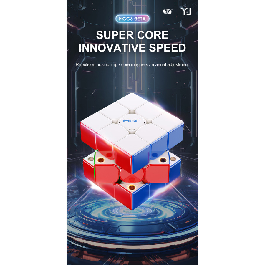 YJ MGC3 Beta 3x3 Maglev Ball Core UV