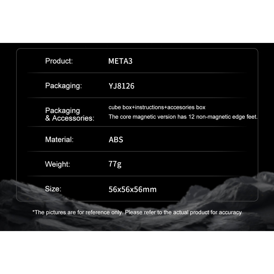 YJ Meta 3x3 Wing Magnetic standard